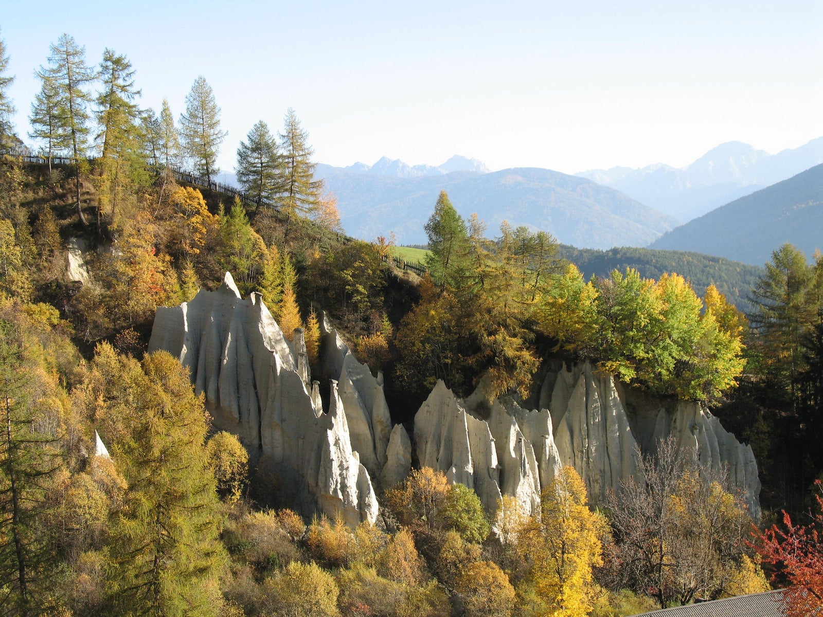 Piramidi di terra in Alto Adige: Renon, Perca e Soprabolzano