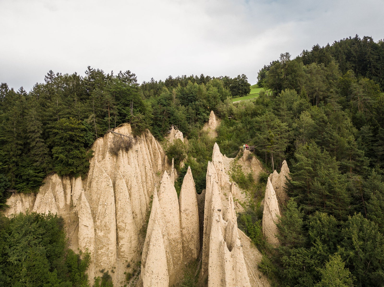 Piramidi di terra in Alto Adige: Renon, Perca e Soprabolzano