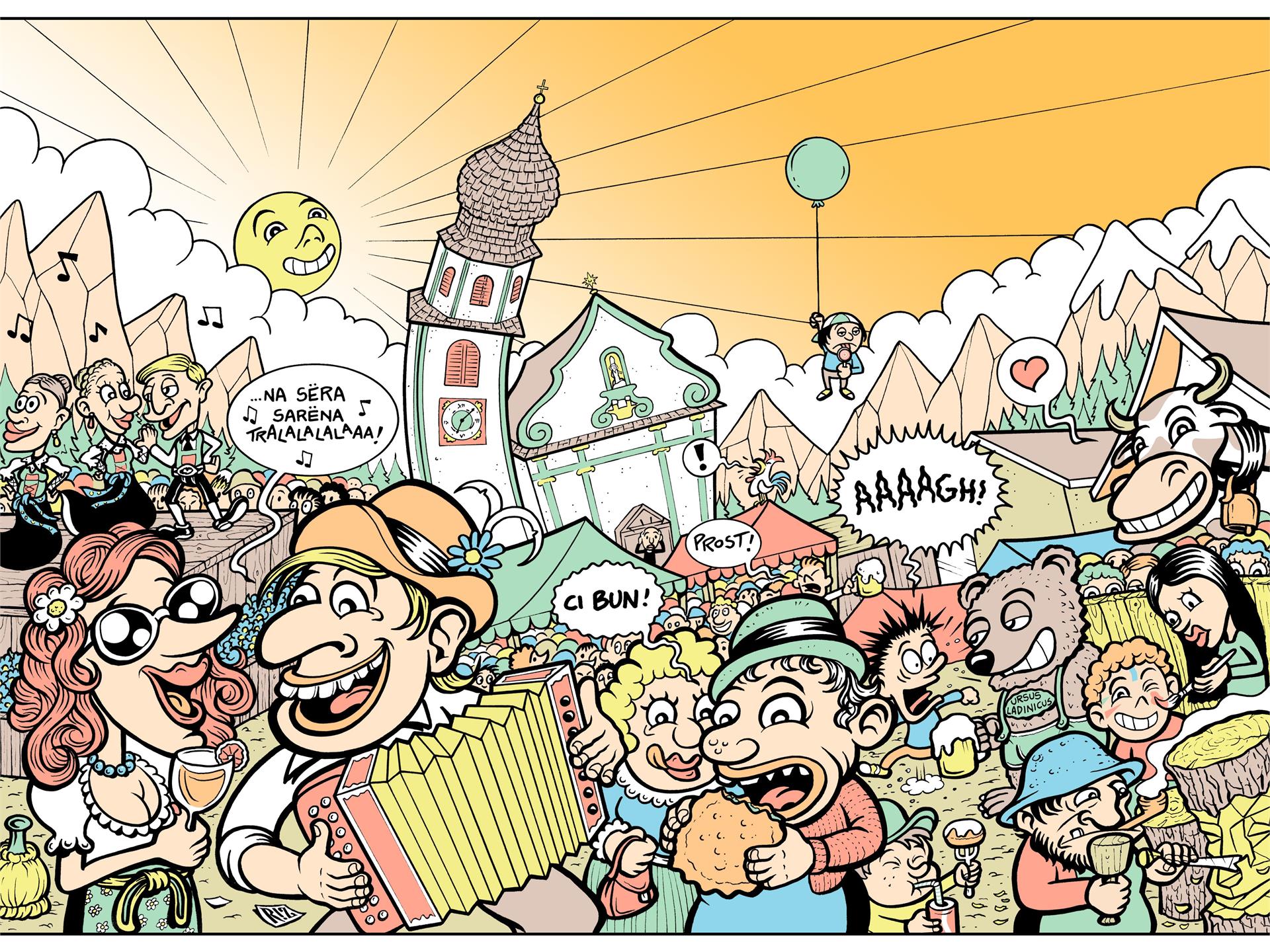 Paîsc in Festa, San Cassiano - Aktivitäten und Events in Südtirol