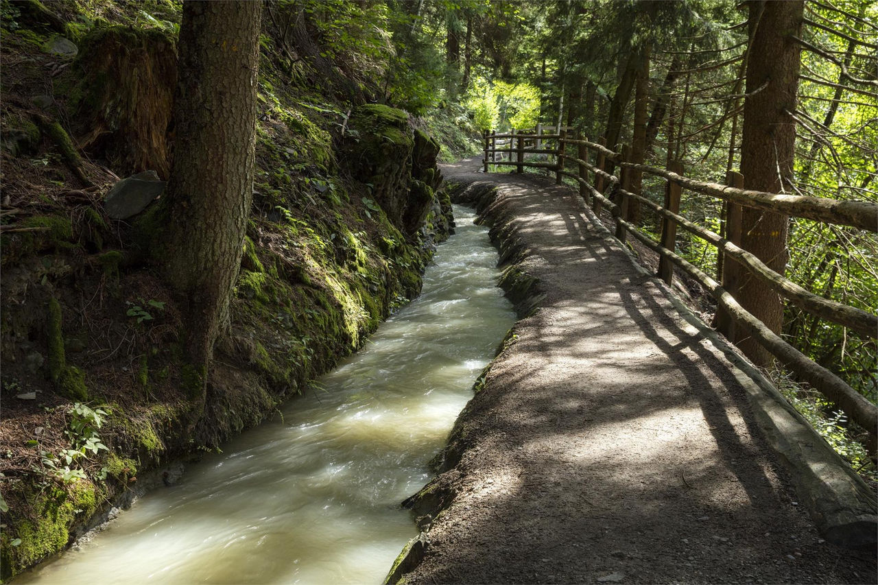 Waalwege in Südtirol auf einen Blick